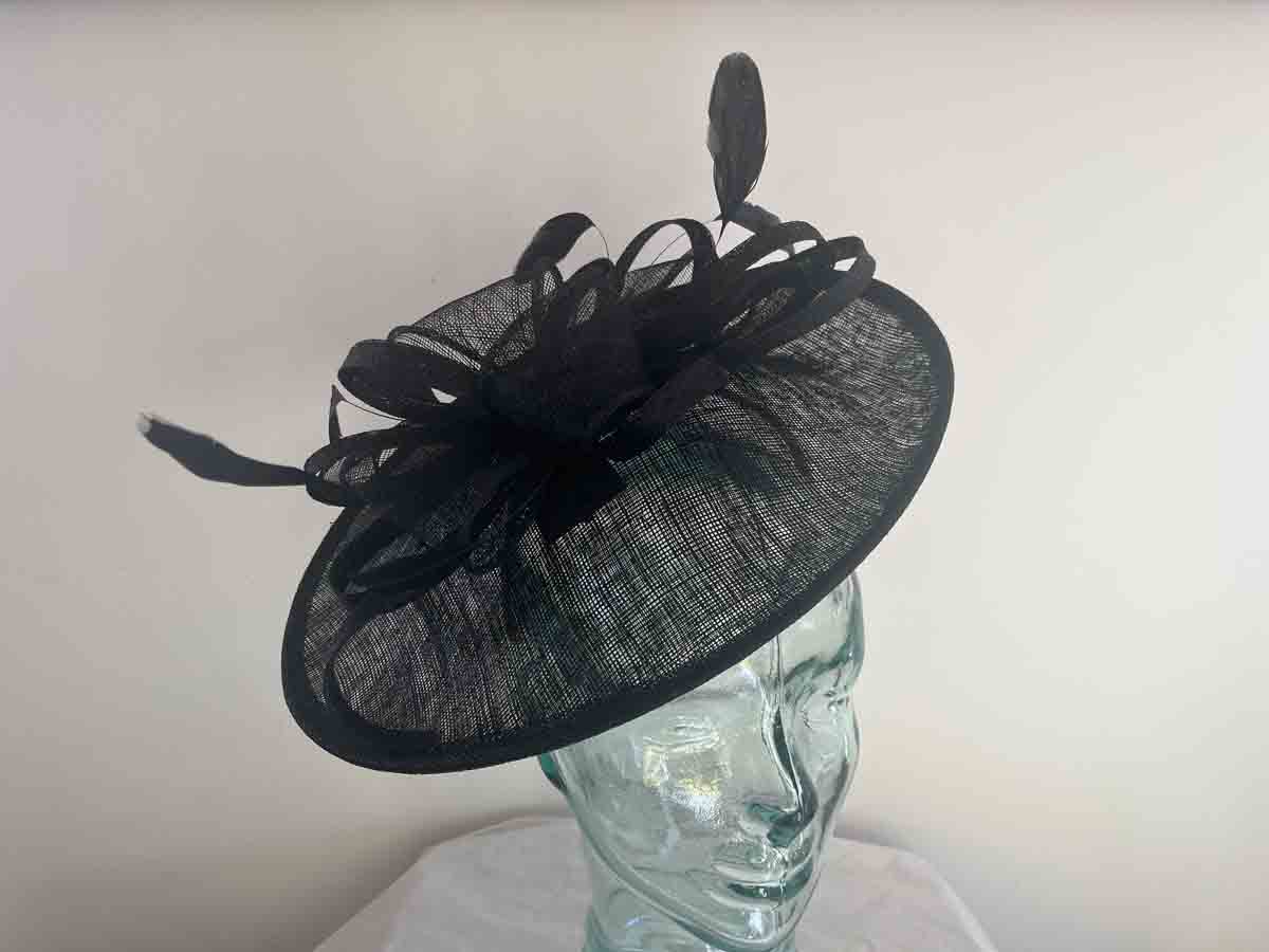 Black Fascinators | Black Hatinators | Love Fascinators