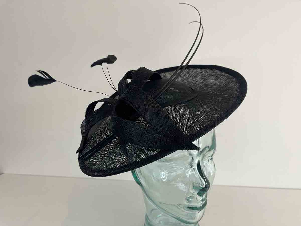 Black Fascinators | Black Hatinators | Love Fascinators
